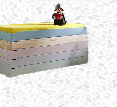 Lit Empilable 1 Place - Ma Chambre d'Enfant