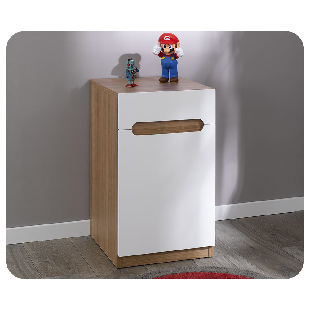 Chevet en Bois avec tiroir pour Chambre Enfant fabriqué en France